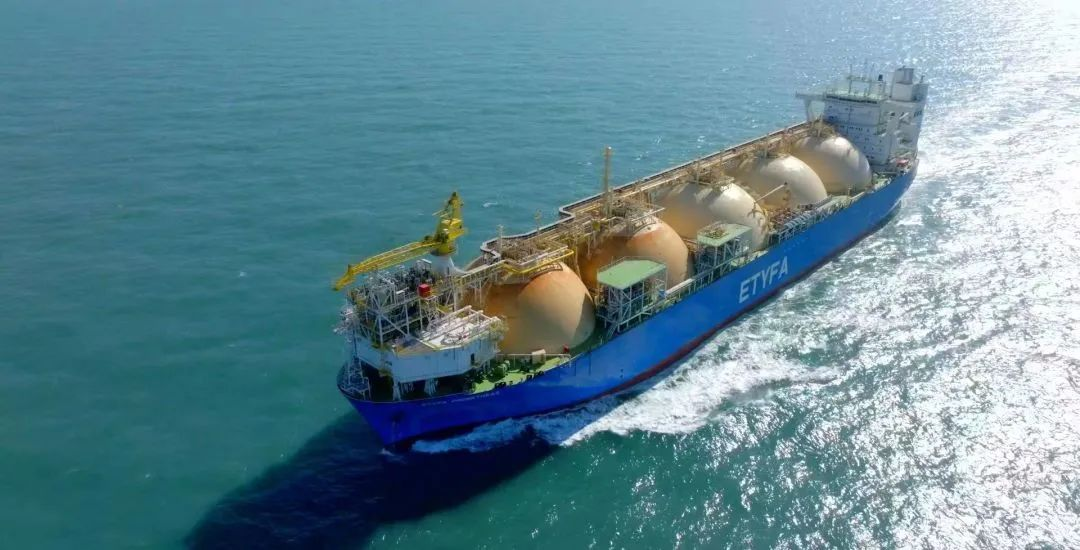 China’s First Spherical Tanker Type “Offshore Natural Gas Refueling ...