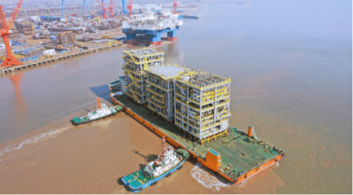 COSCO SHIPPING Completed the Delivery of the Ultra-Large FPSO Module