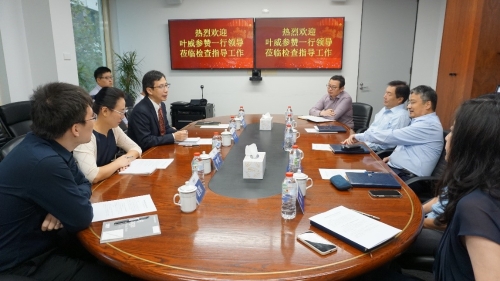 Commercial Consul and Counselor Ye Wei conducts an inspection visit to ...